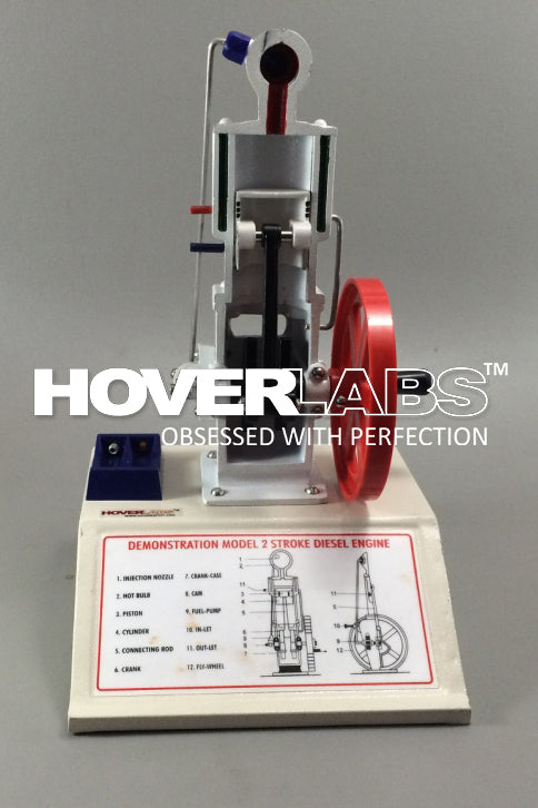Diesel Engine 2 Stroke Demonstration Working Model – HOVERLABS