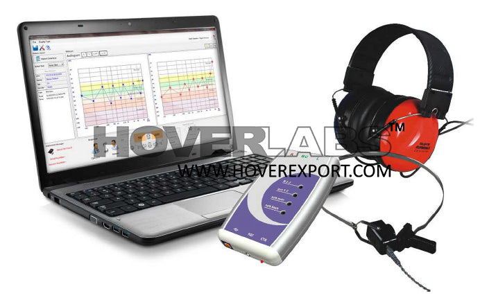 DIGITAL CLINICAL AUDIOMETER (Model No. EDF0010) – HOVERLABS