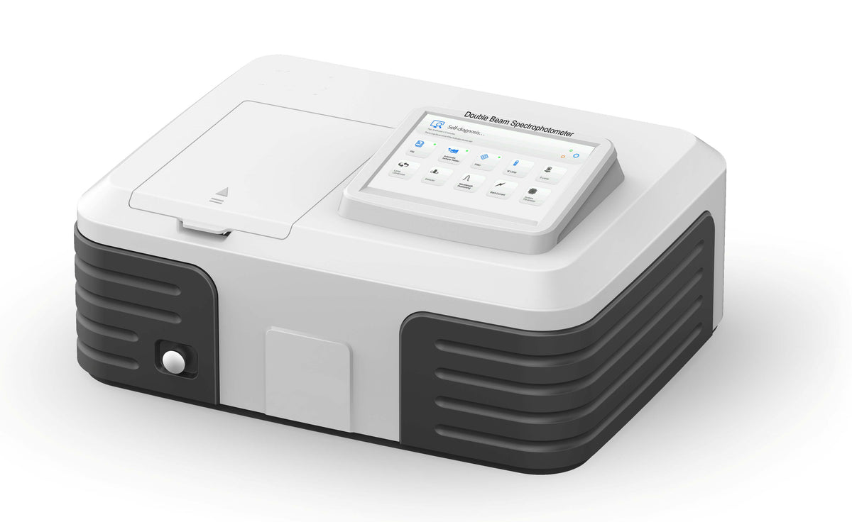 Touch Screen UV-VIS Double Beam Spectrophotometer (Model No: HVO-2000T ...