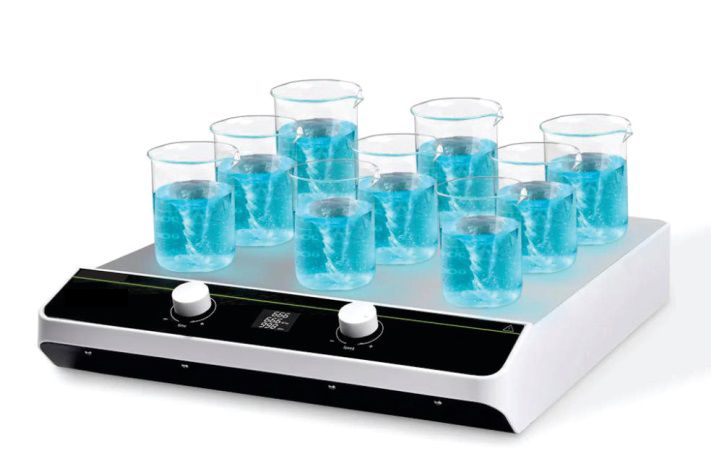 Multi Position Magnetic Stirrers- 9 Stirring Points (Model No. HVO-91 ...