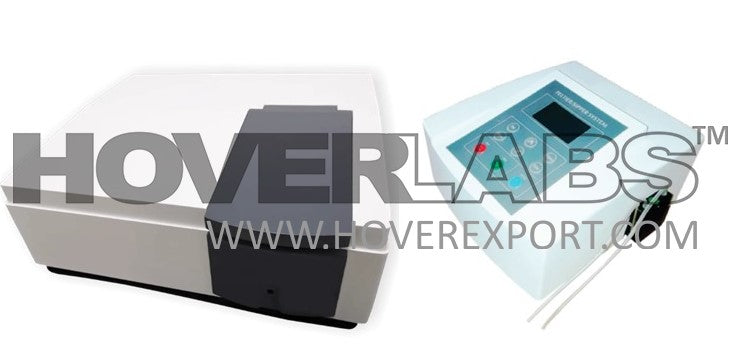 Double Beam UV-VIS Spectrophotometer (Double beam with Bluetooth Softw ...