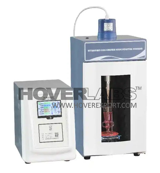 Touch Screen Probe Ultrasonicator (Model No. HVO-APU-500) – HOVERLABS