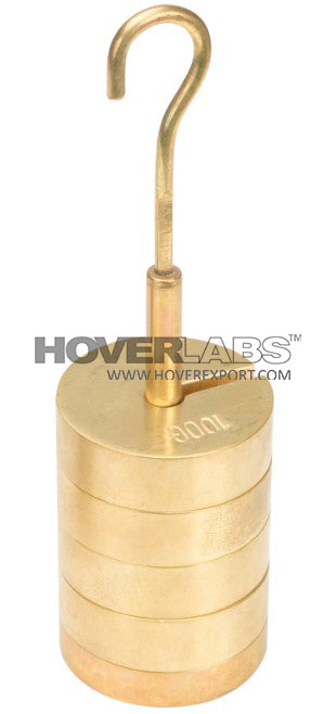 Weights, Slotted, Brass, 100gm (Model No: HV-W007) – HOVERLABS