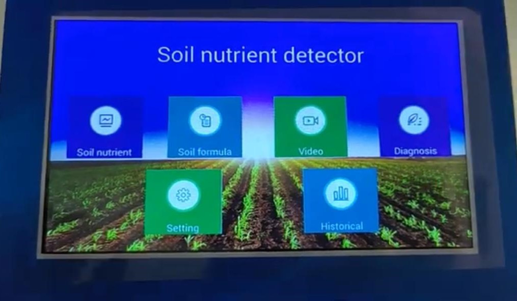 Soil Testing Kit / Soil Nutrient Multiparameter Detector Analyzer Equi ...