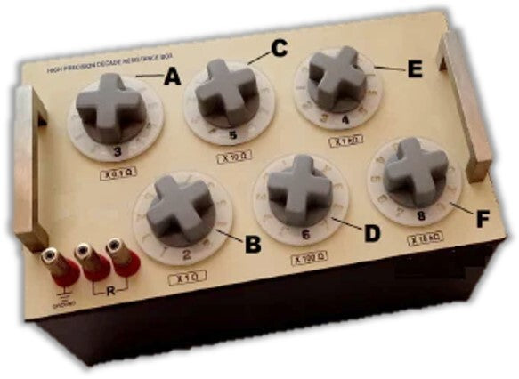 High Precision Decade Resistance Box (Model No.: HV-55X-DRB ...